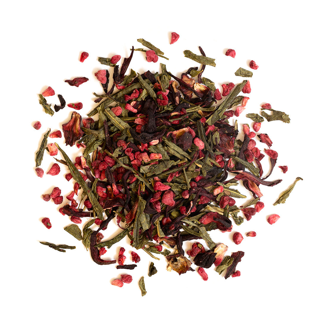 Raspberry Green Tea – Simple Loose Leaf